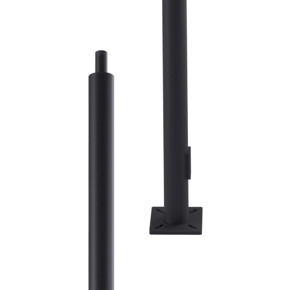 Round Straight Steel Poles | 20 feet | 4" Nominal Shaft Dimension – Lumight